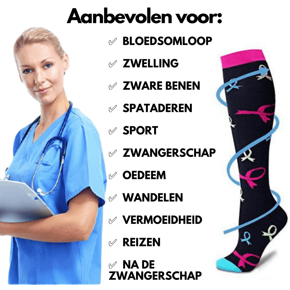 Compressiekousen - Officiële Verkoper van FitBee – FitBee Nederland